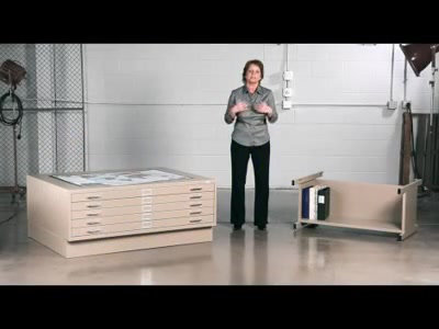 Safco Products Five-Drawer Flat File Filing Cabinet | Wayfair