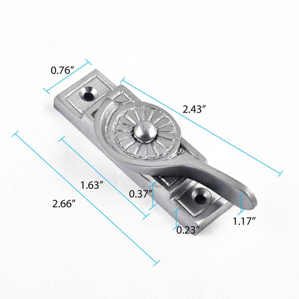 The Renovators Supply Inc. Window Sash Lock Imperial Design Bolt | Wayfair