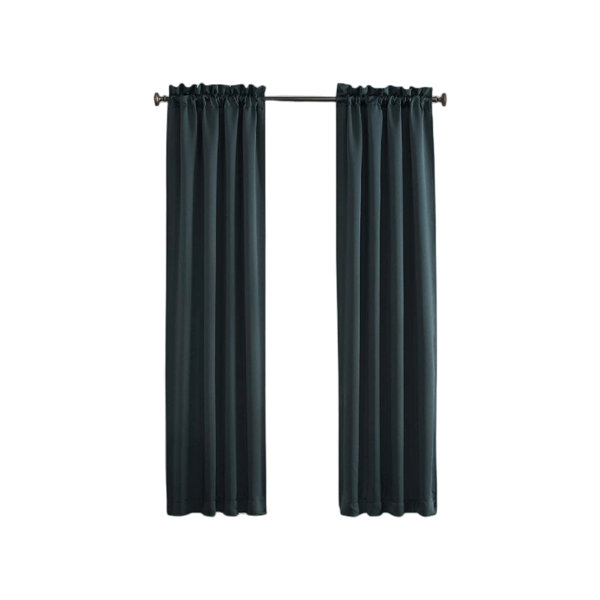 Eider & Ivory™ Teachey Polyester Room Darkening Sliding Panel Pair ...