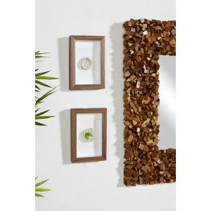 Millwood Pines 2 Piece Crystal Geode Shadow Box Wall Décor Set | Wayfair