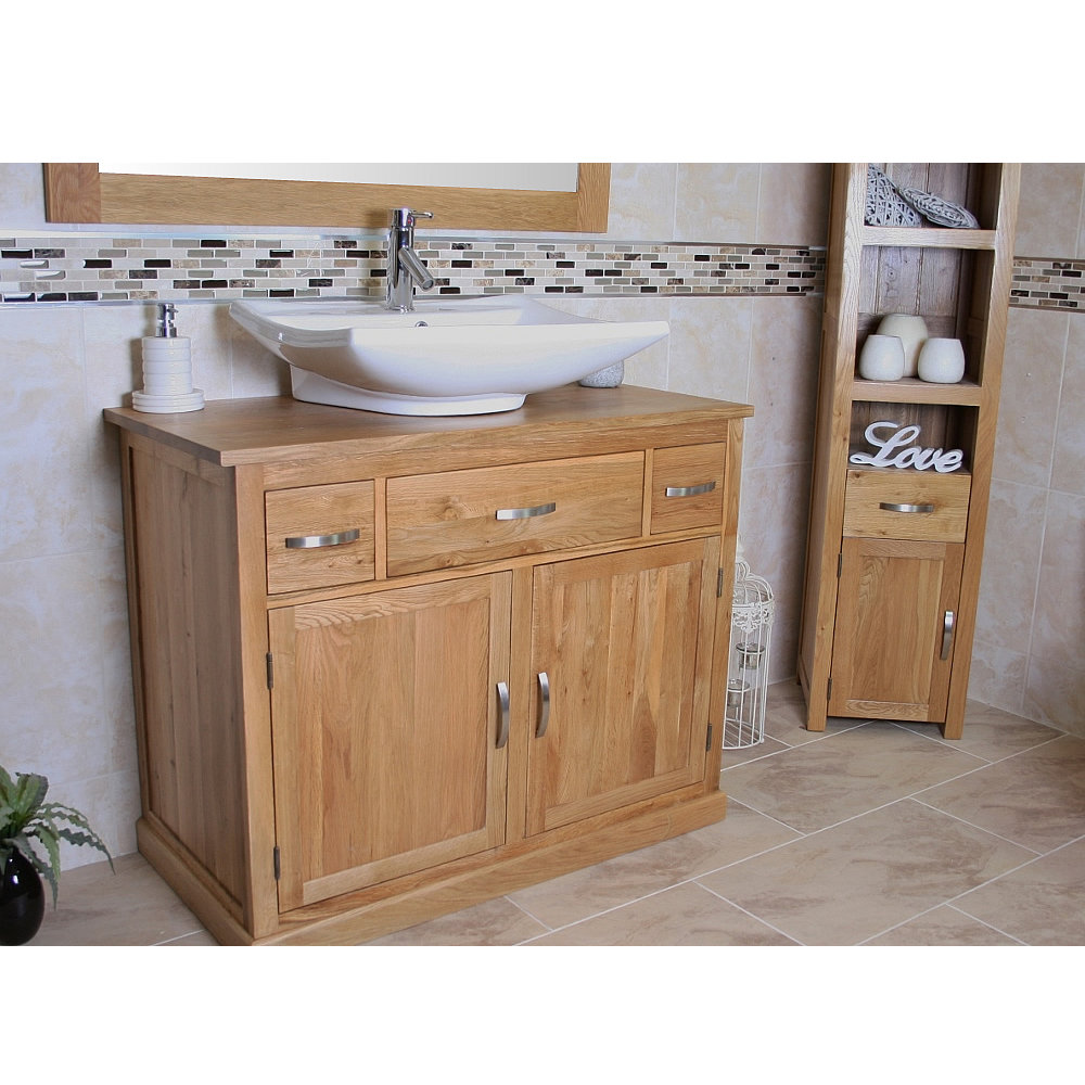 Belfry Bathroom Esther 1000mm Free-Standing Single Vanity Unit ...