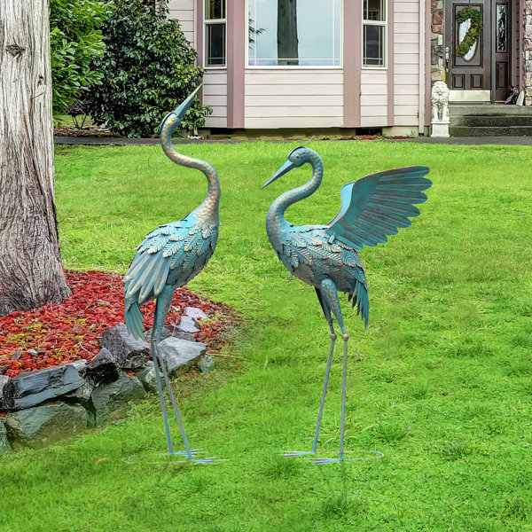 Rosecliff Heights Floresville 2 Piece Garden Stake Set & Reviews | Wayfair