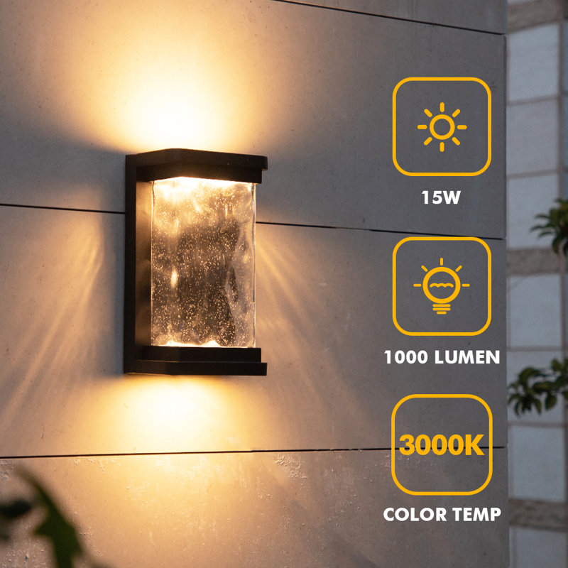Latitude Run® Aluminum LED Wall Light & Reviews | Wayfair