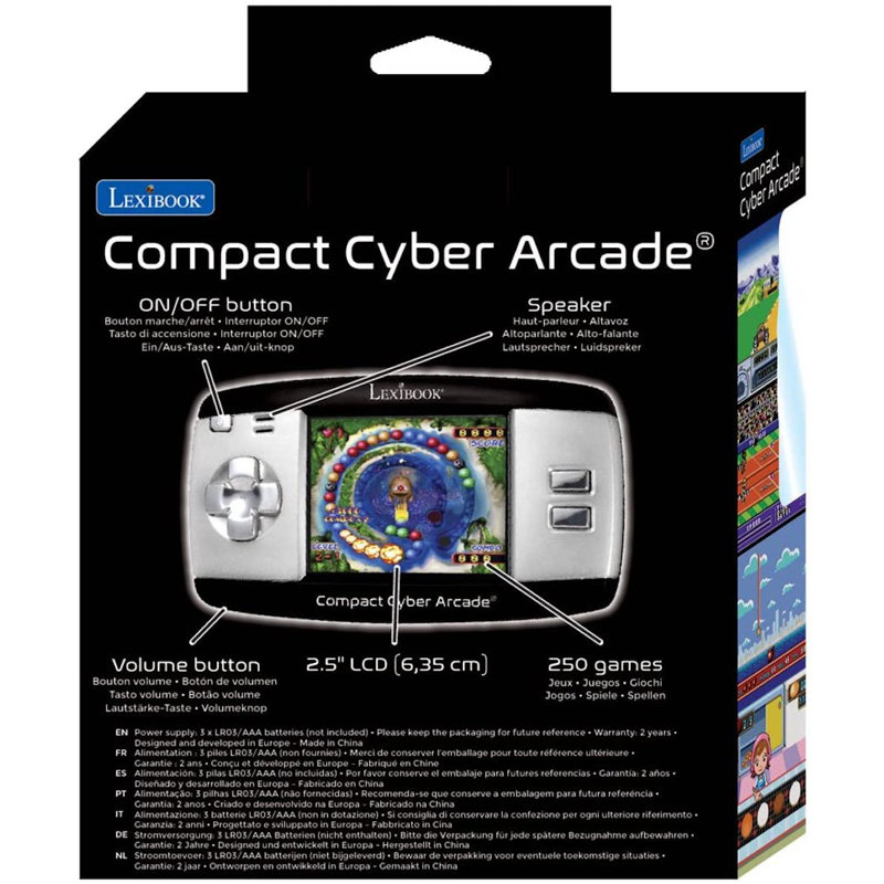 Lexibook Compact Cyber Arcade Handheld Game | Wayfair