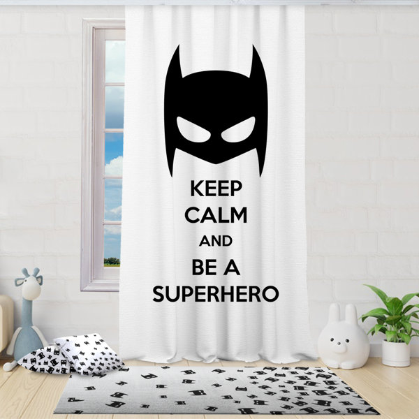 Lilijan Home & Curtain Cvanko Bat Masquerade Max Blackout Thermal ...