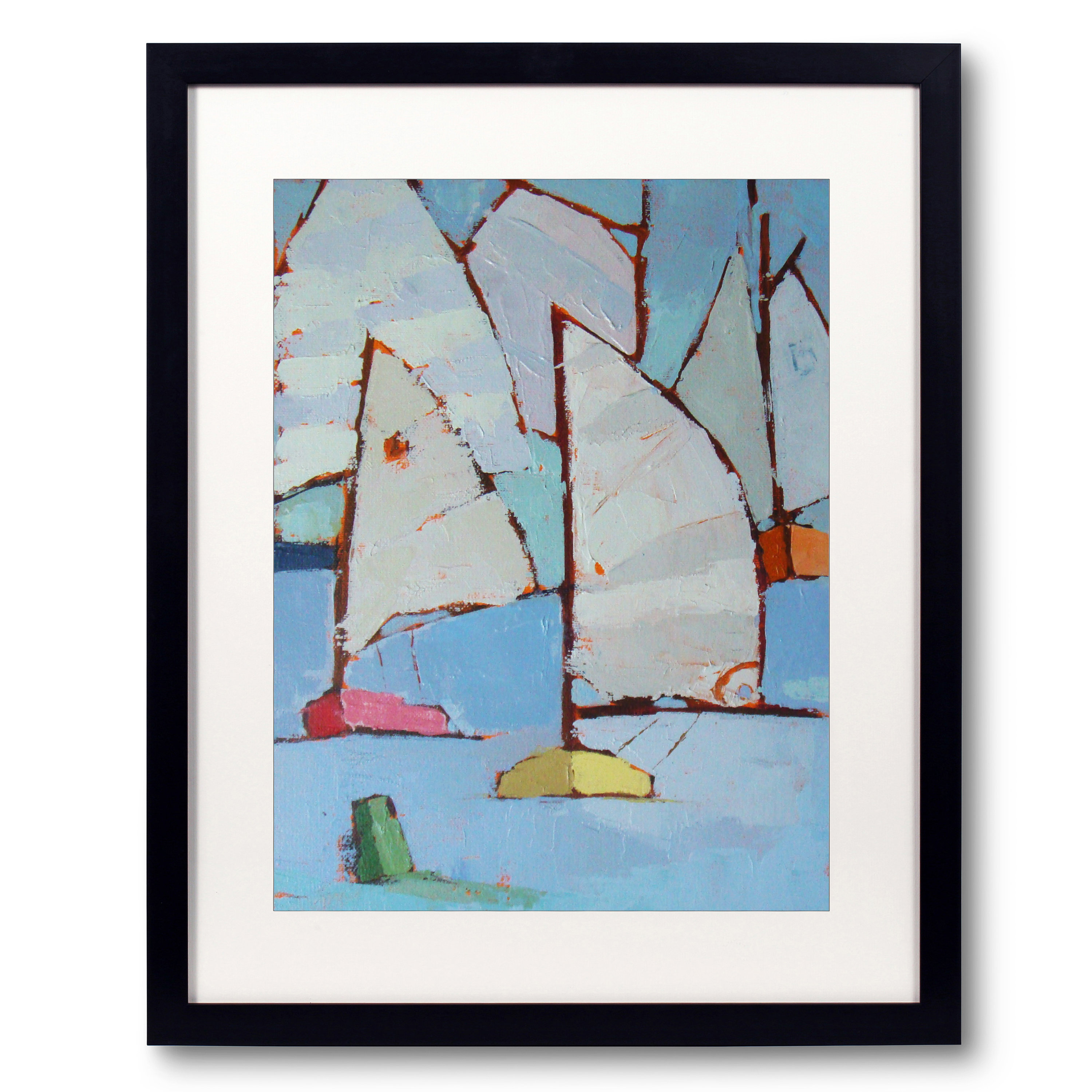 Made & Curated Phyllis Adams Rounding The Buoy by Phyllis Adams ...