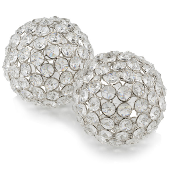 Black-metal-sphere | Wayfair