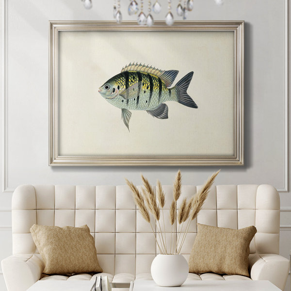 Bungalow Rose Tropical Fish Collection - Picture Frame Print on Canvas ...