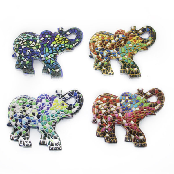 Latitude Vive Tove 4 Piece Magnetic Elephant Figurine Set | Wayfair.co.uk