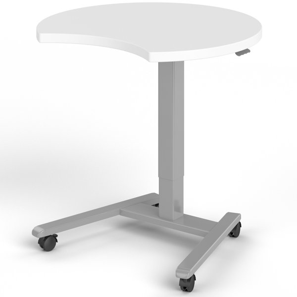 Haskell Education Fuzion Sit To Stand Desk With Grommet | Wayfair
