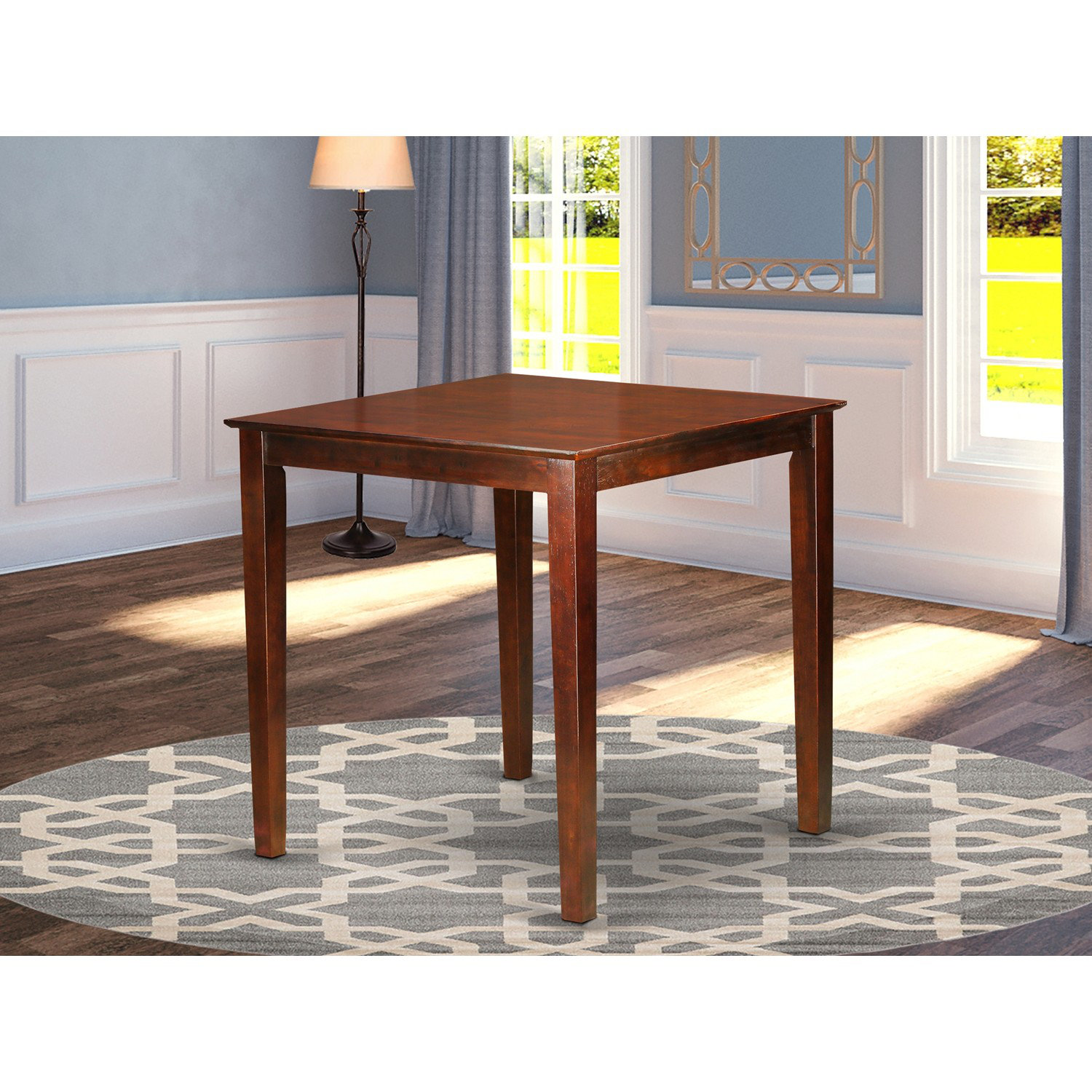Alcott Hill® Albany Counter Height 36'' Solid Wood Dining Table ...