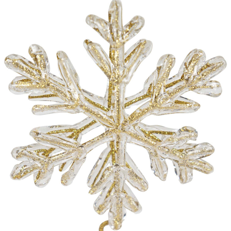Kurt Adler Snowflake Tree Topper & Reviews | Wayfair
