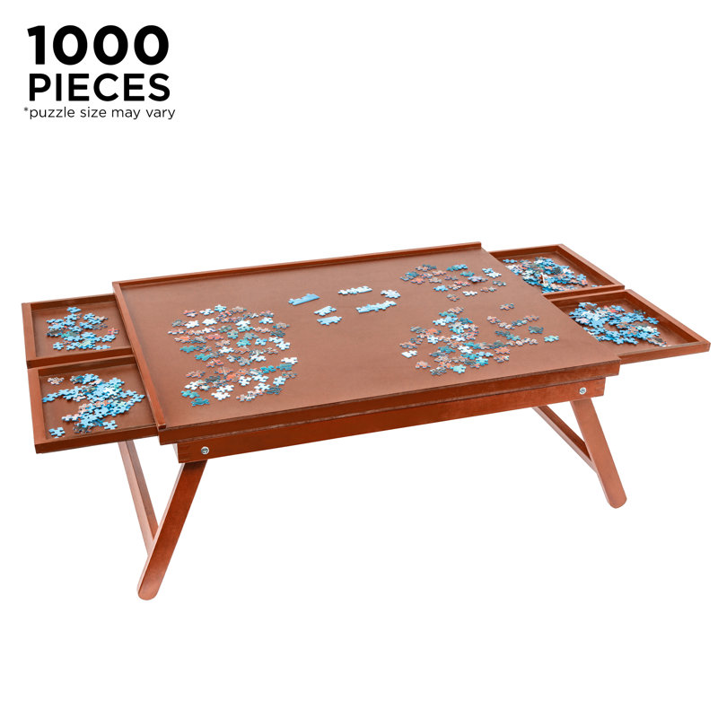 Jumbl Jigsaw Puzzle Table & Reviews | Wayfair