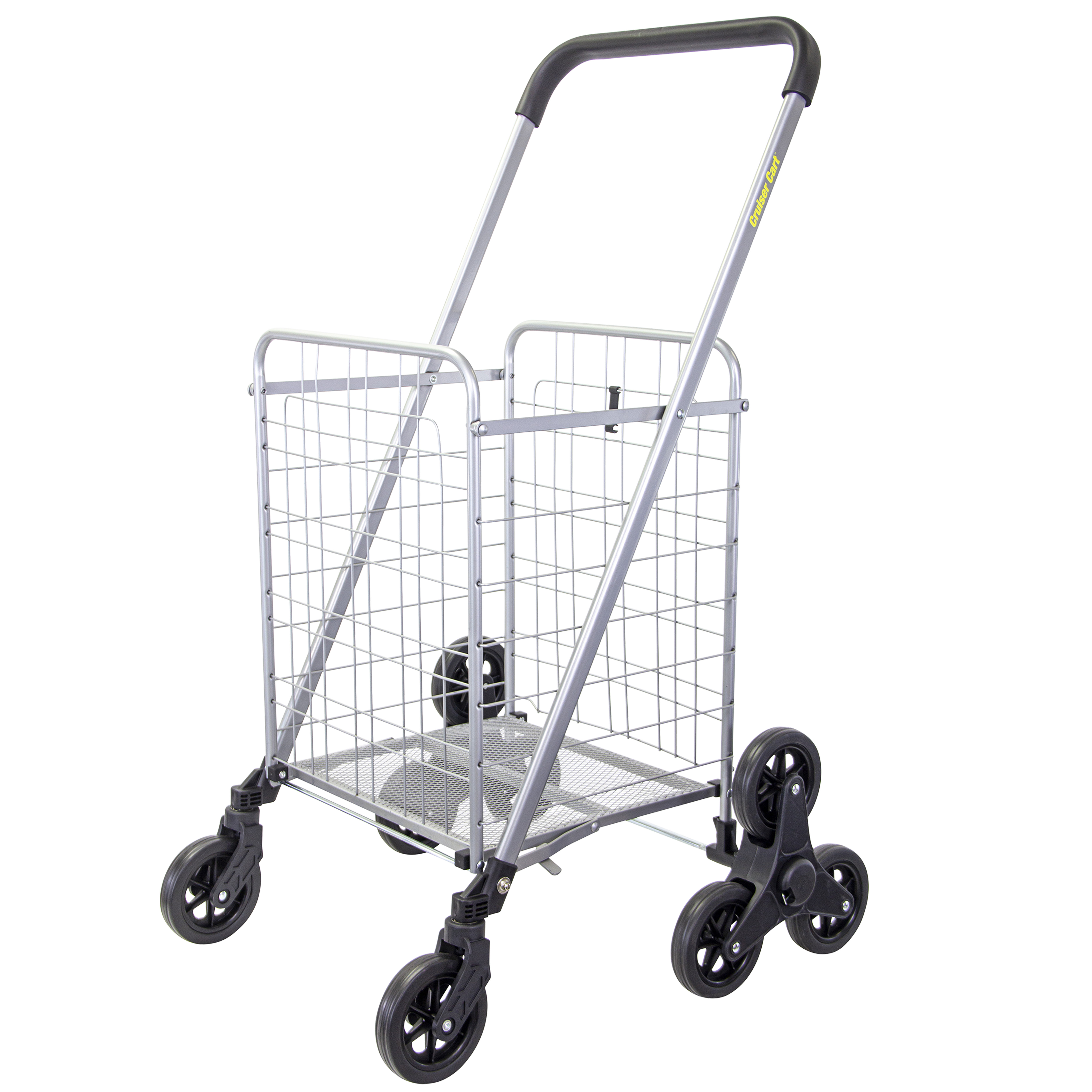 dbest products Stair Climber Cruiser Cart, Silver | Wayfair