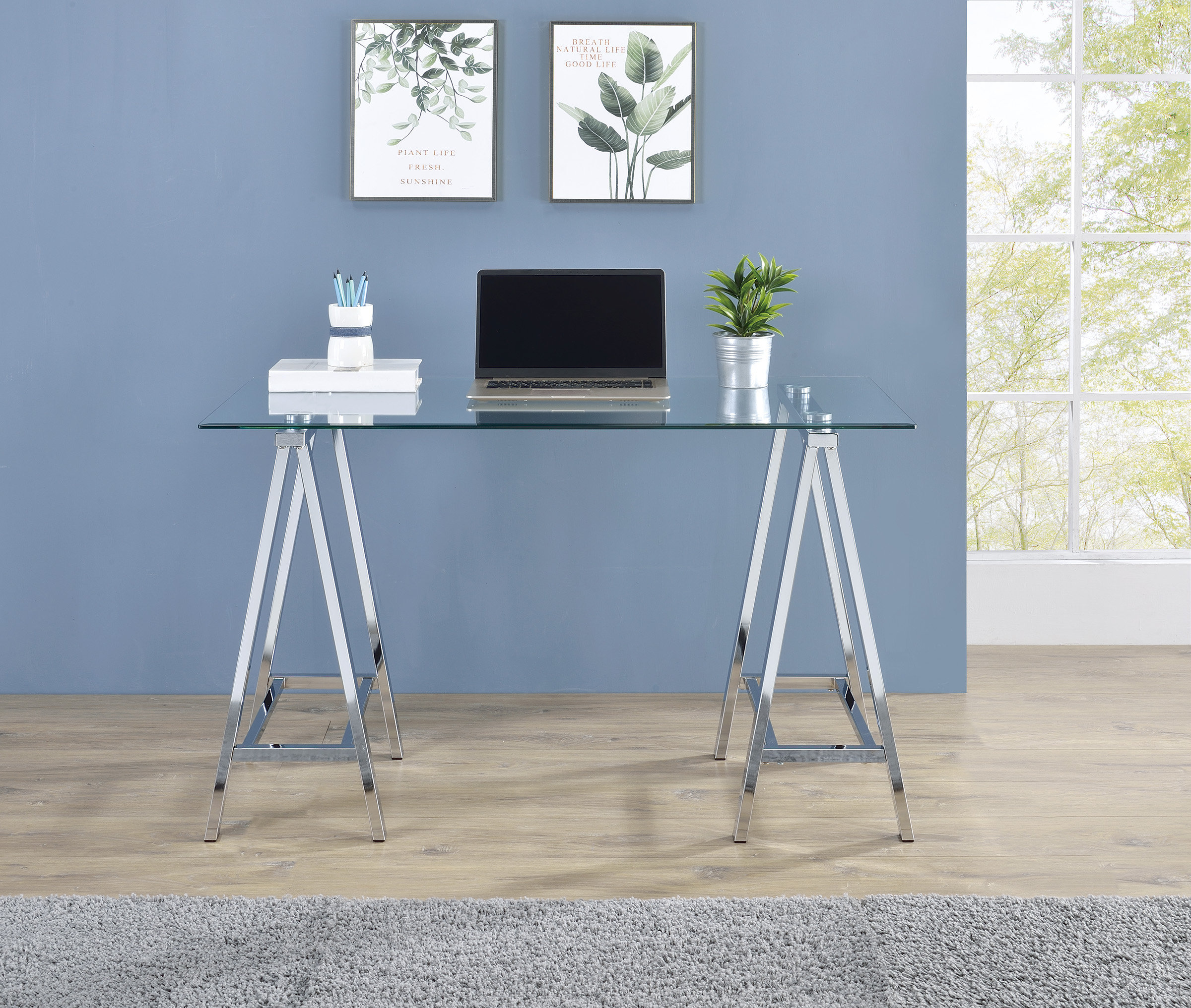 Ivy Bronx Tarrant 47'' Desk & Reviews | Wayfair