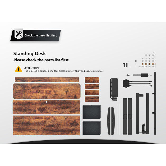 Inbox Zero Desk & Reviews | Wayfair