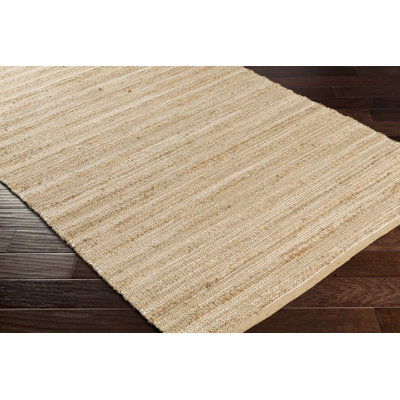 Birch Lane™ Pacey Handmade Flatweave Beige/White Rug & Reviews | Wayfair
