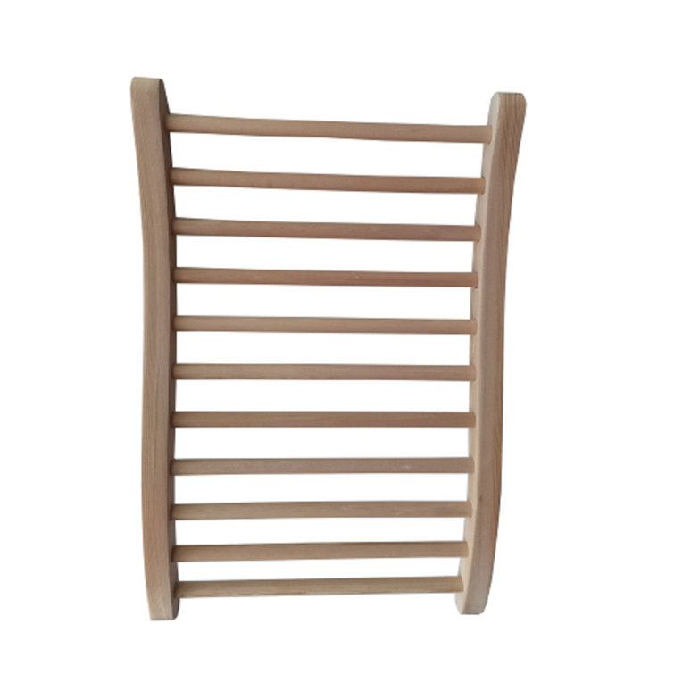 Sboly S-shape Wooden Sauna Backrest | Wayfair