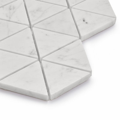 Altair 2" x 2" Marble Mosaic Pattern Wall & Floor Tile | Wayfair