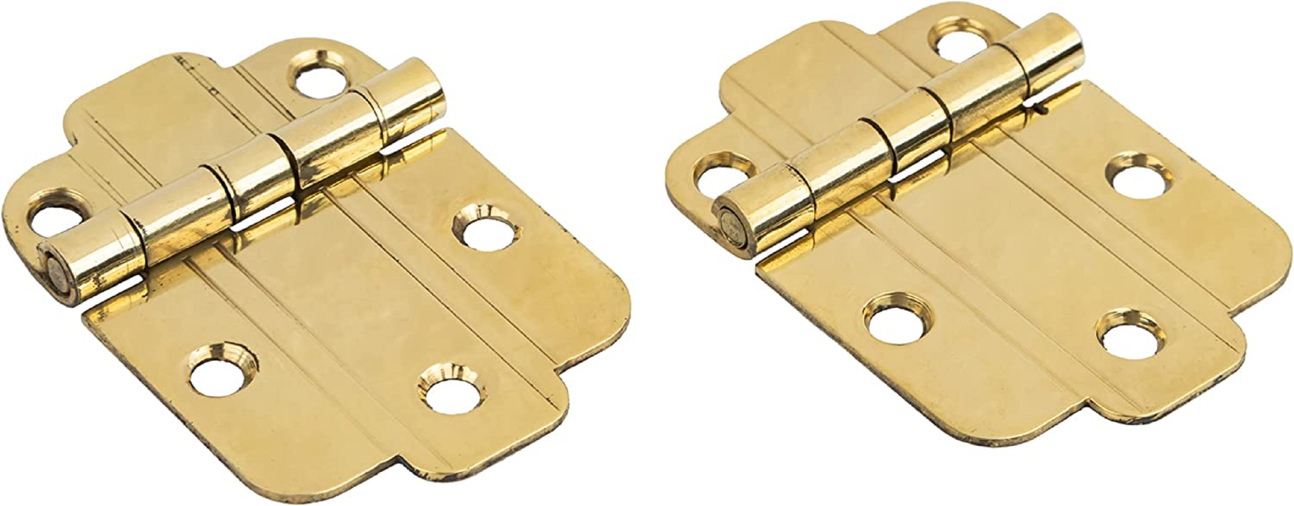 UNIQANTIQ HARDWARE SUPPLY Art Deco Flush Mount Cabinet Door Hinge | Wayfair