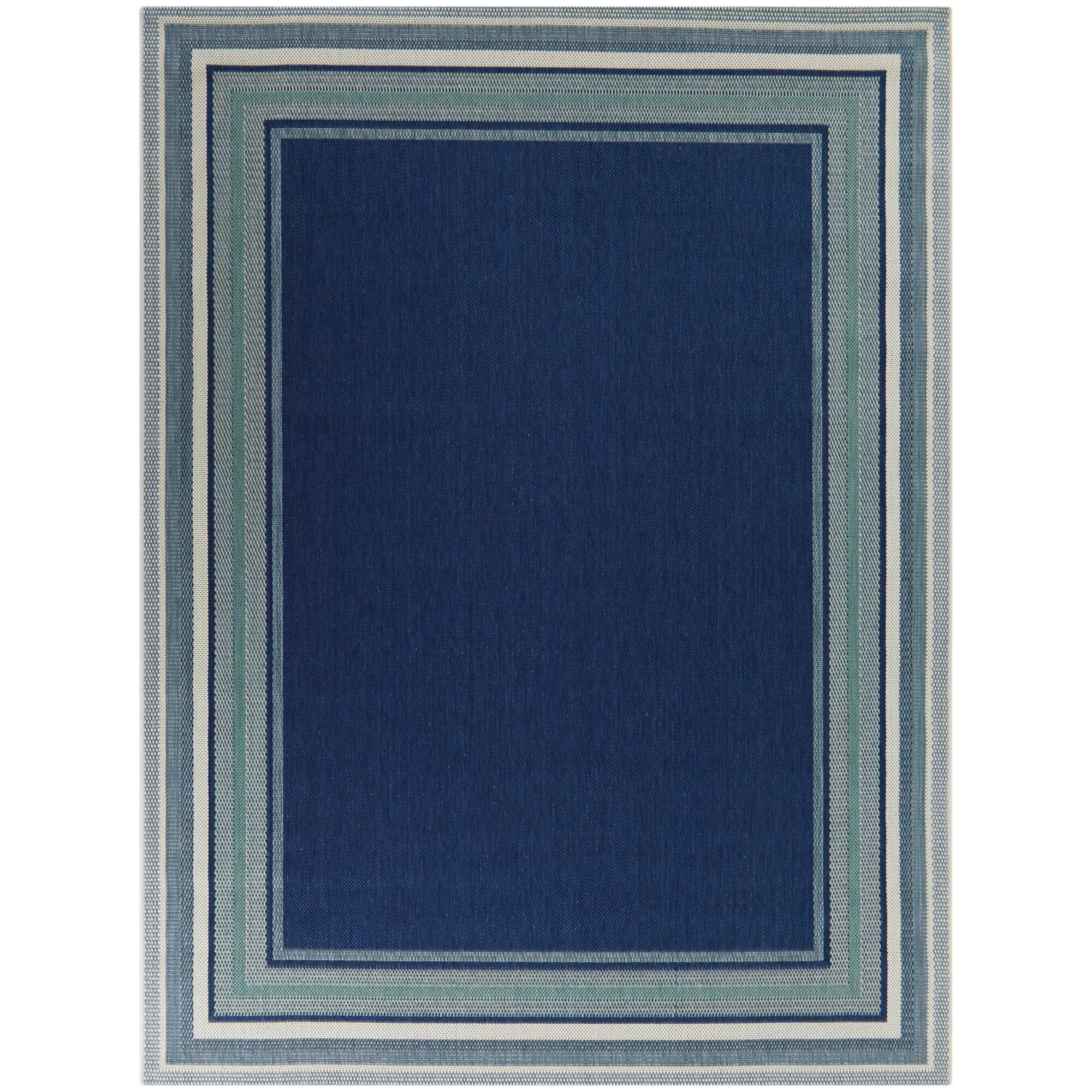 Balta Power Loom Blue Indoor/Outdoor Rug | Wayfair