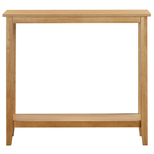 Natur Pur Agade 110cm Solid Wood Console Table | Wayfair.co.uk