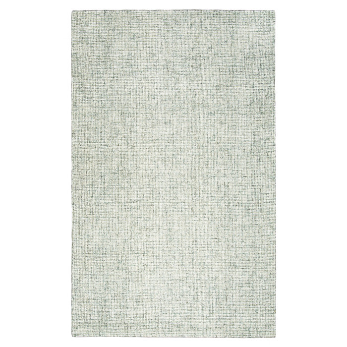 Britley Handmade Wool Light Green/Ivory Rug & Reviews | Birch Lane