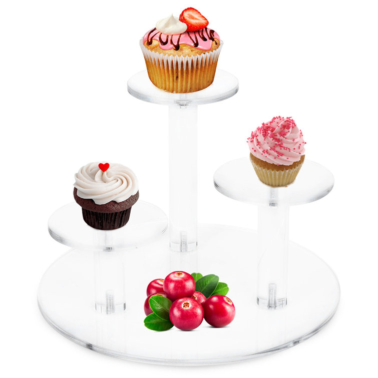 Latitude Run® Plastic Cupcake & Cake Pop Stand | Wayfair