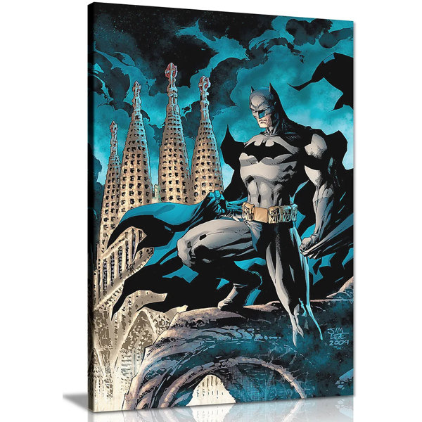 Panther Print Batman - Wrapped Canvas Graphic Art | Wayfair.co.uk