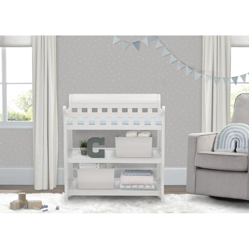 Delta Children Eclipse Changing Table with Pad & Reviews | Wayfair