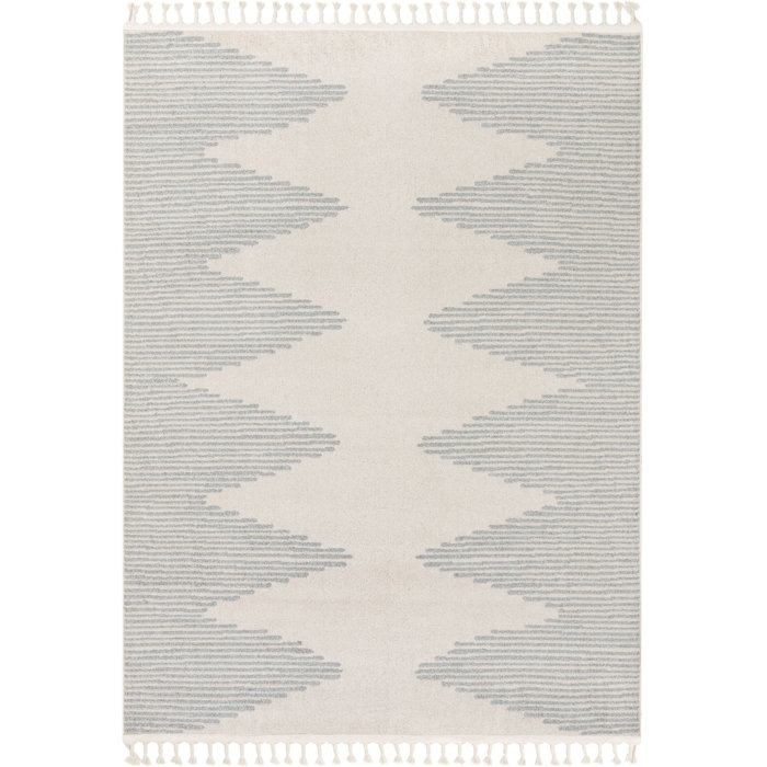 Well Woven Loop-De-Loop Zipped Grey/Ivory Rug & Reviews | Wayfair.co.uk