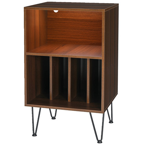 Wade Logan® Audio Rack with 3-Color LED RGB Light & Reviews | Wayfair