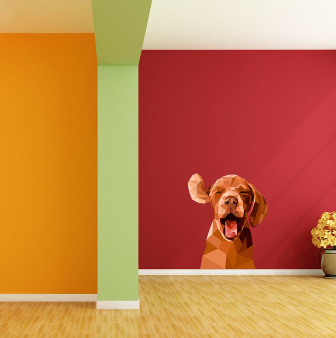 Red Barrel Studio® Dog Labrador Wall Decal | Wayfair