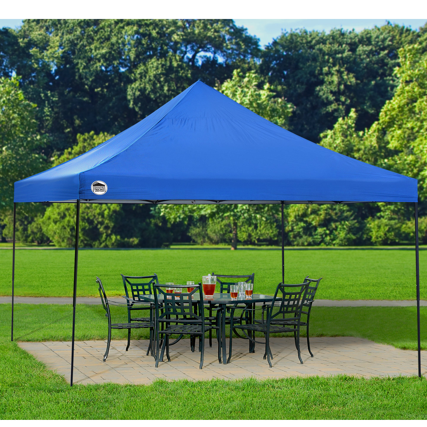 QuikShade Shade Tech 12 Ft. W x 12 Ft. D Steel Pop-Up Canopy & Reviews ...