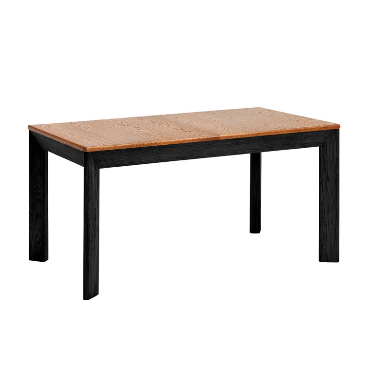 Williston Forge Table VITO DUO,Rectangular Top 90 X 150, Solid Black ...