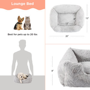 Best Friends by Sheri Soothe & Snooze Lounge Lux Memory Foam ...