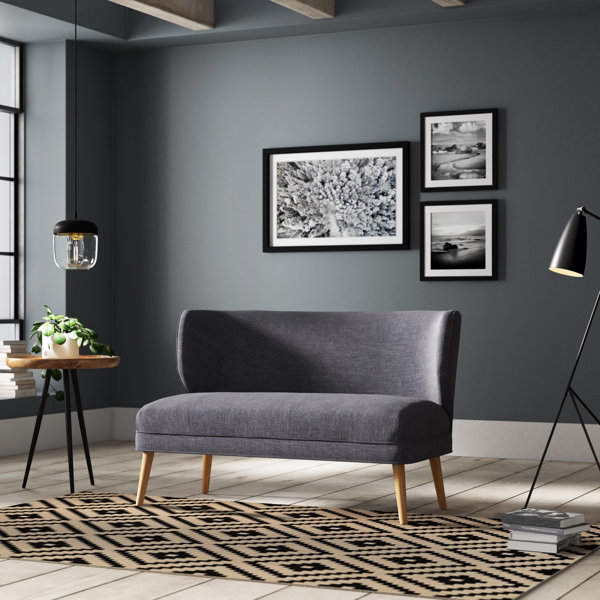 Midcentury-modern-settee- | Wayfair