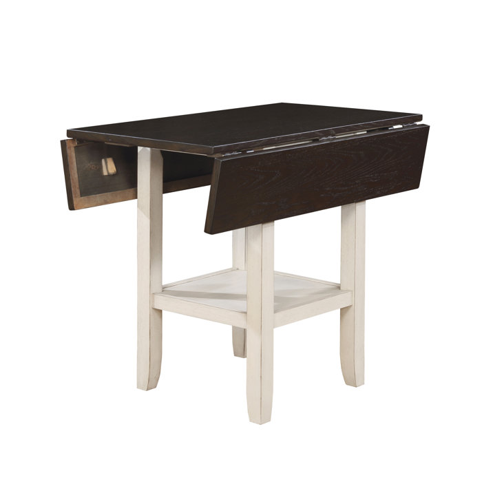 Longshore Tides Jadyn Counter Height Drop Leaf Dining Table | Wayfair