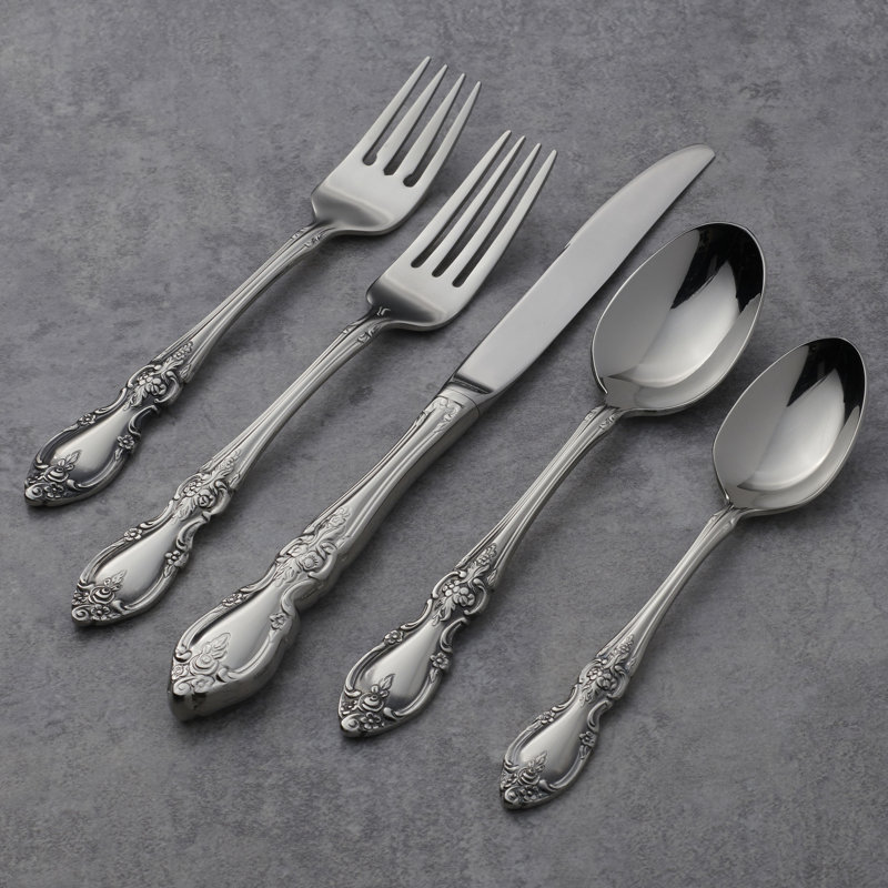 Oneida Louisiana 45 Piece Fine Flatware Set | Wayfair