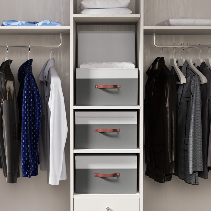 Latitude Run® Foldable Fabric Box Set & Reviews | Wayfair