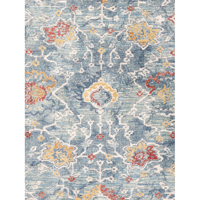 Pasargad Heritage L. Blue/Beige Rug & Reviews | Wayfair