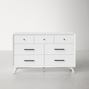 Modern White Dressers + Chests | AllModern