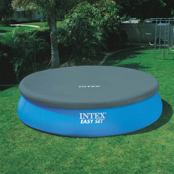 Intex 15' x 42" Easy Set Portable Inflatable Swimming Pool and ...