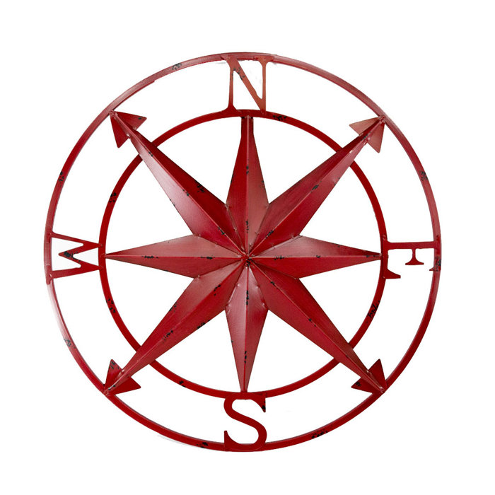 Longshore Tides Compass Rose Wall Décor & Reviews | Wayfair