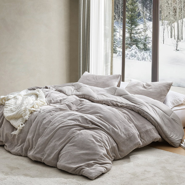 Byourbed Coma-Holic Coma Inducer Buttery Taupe Oversized Comforter ...