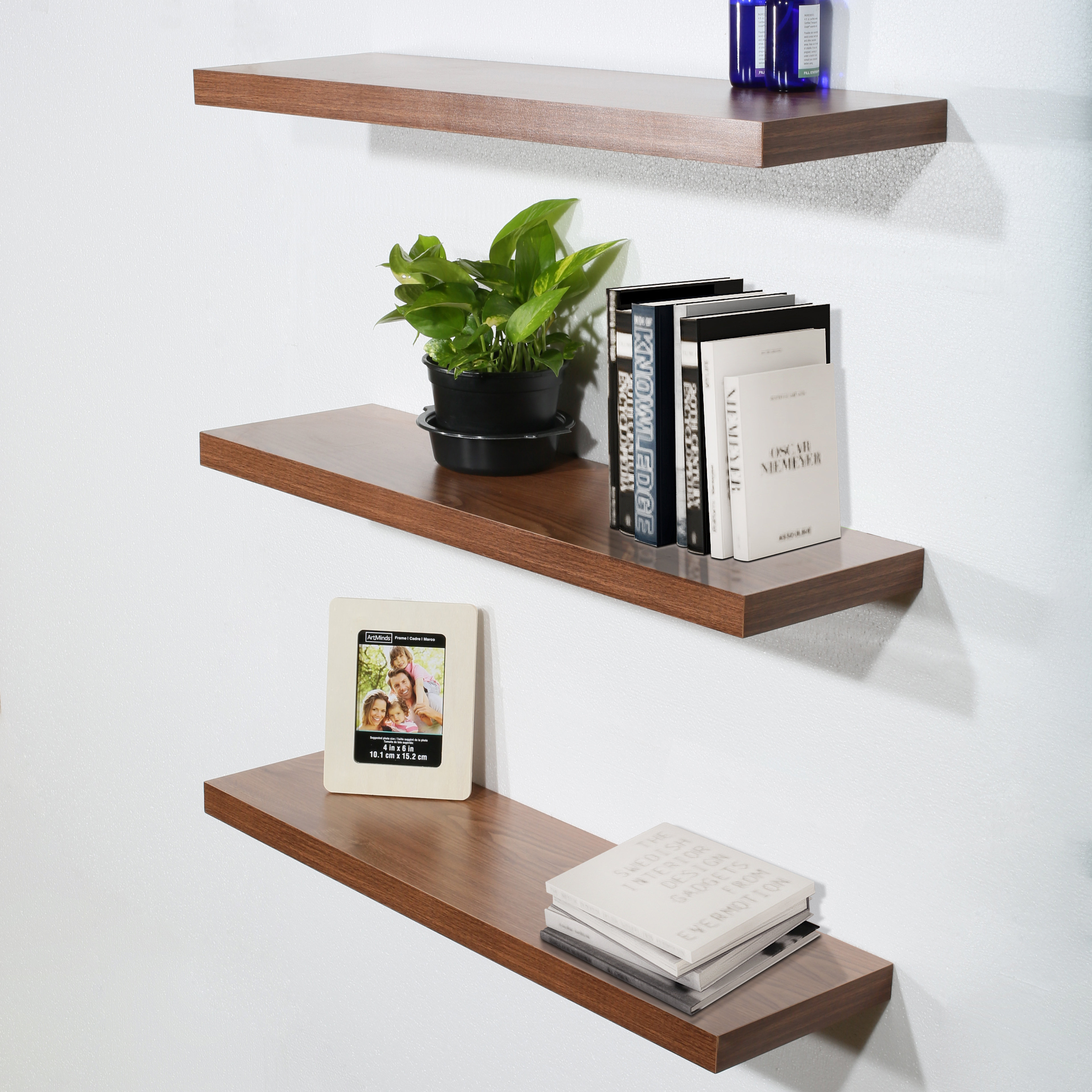mylotus-home 3 Piece Floating Shelf | Wayfair