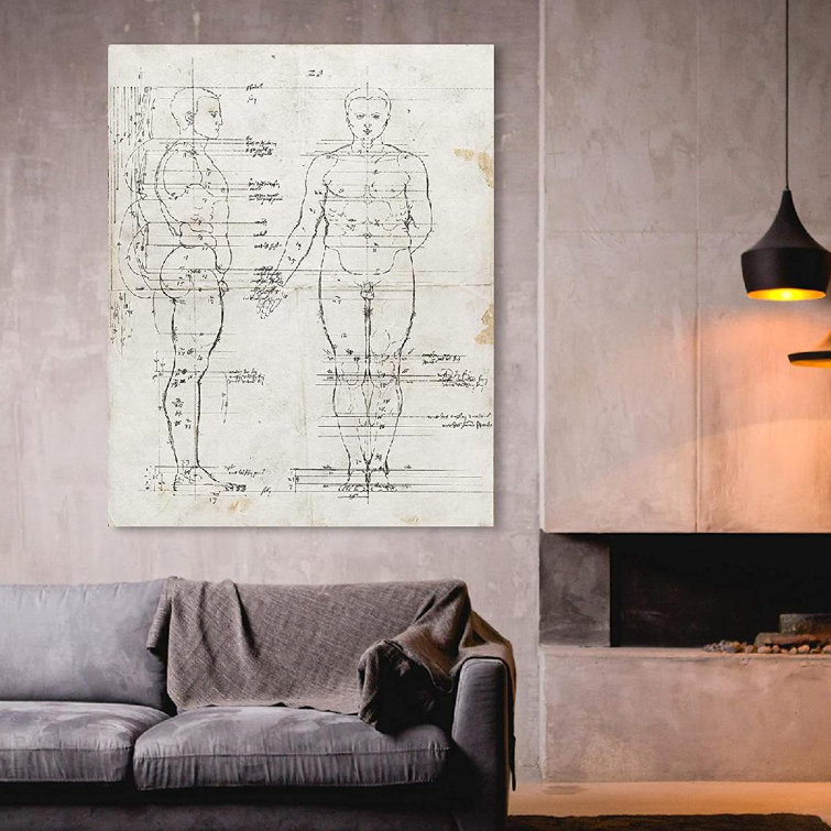 Trinx Figures And Portraits - Wrapped Canvas Graphic Art | Wayfair