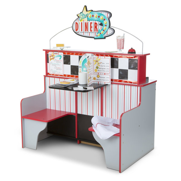 Melissa & Doug Star Diner Restaurant Kitchen Set & Reviews | Wayfair