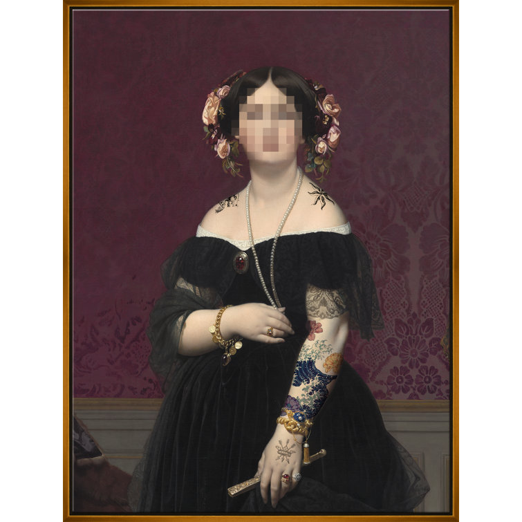 Astoria Grand Concealed Portraits - Picture Frame Graphic Art on Canvas ...