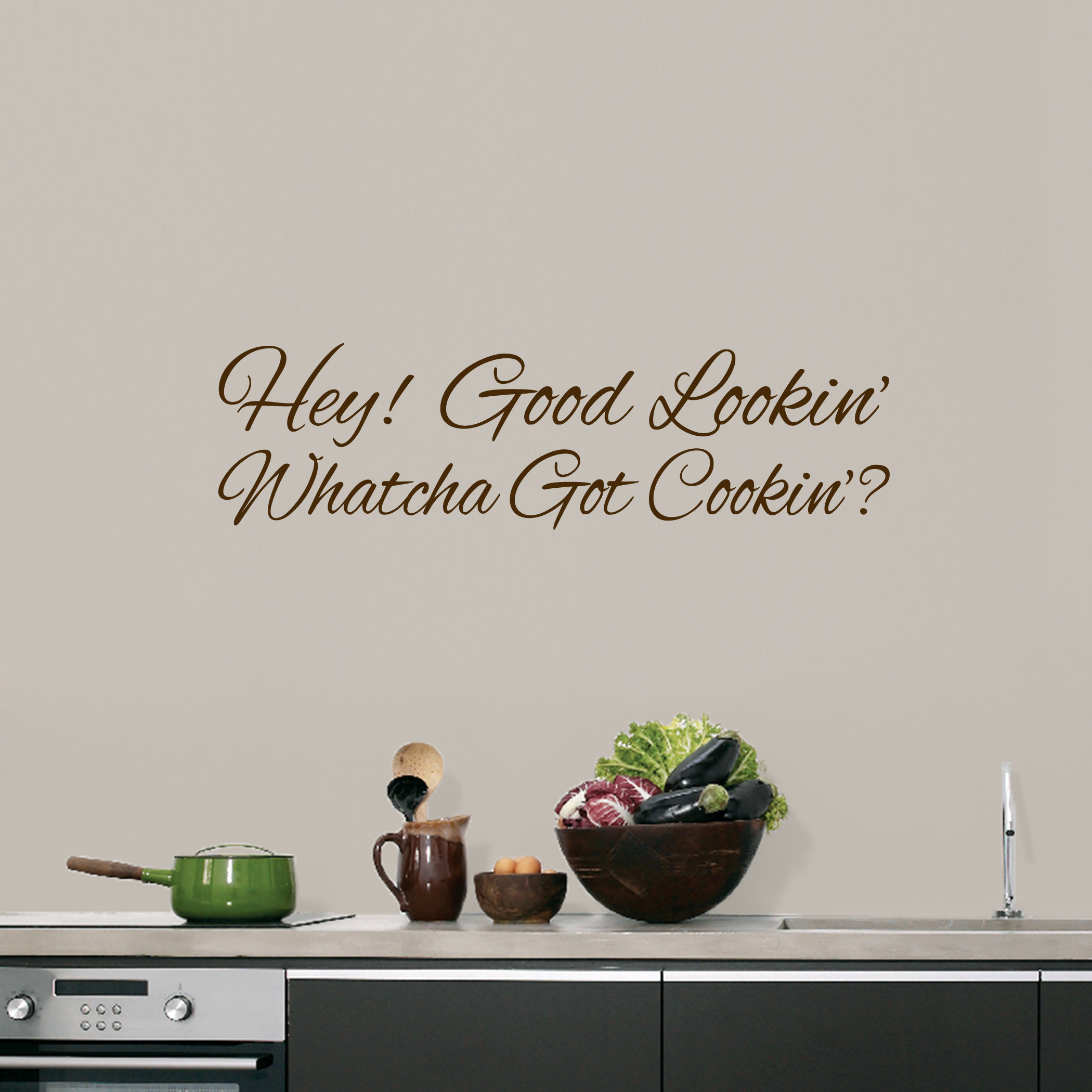 Winston Porter Amstel Whatcha Got Cookin' Wall Decal | Wayfair